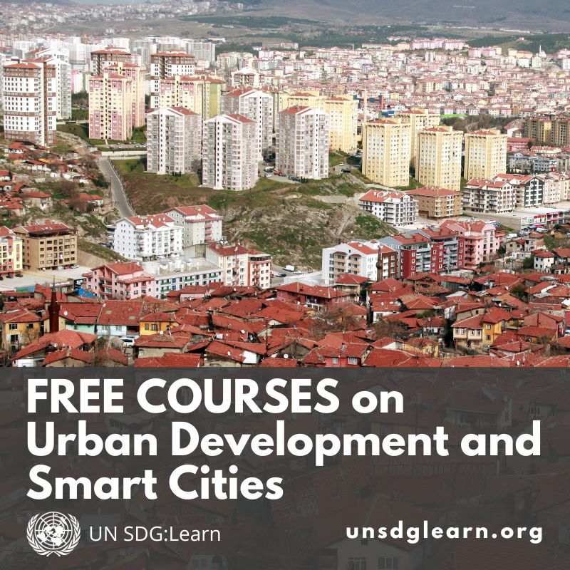 FREE courses on Urban Development and Smart Cities